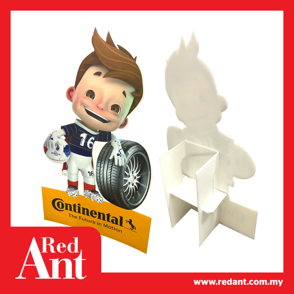 Mascot Standee – RED ANT PRINT SDN BHD
