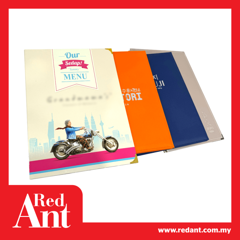 Restaurant Menu Book - RED ANT PRINT SDN BHD